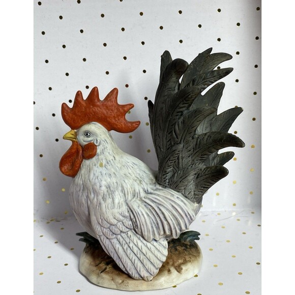 Lefton | Accents | Vintage Lefton China Hand Painted Porcelain Rooster ...